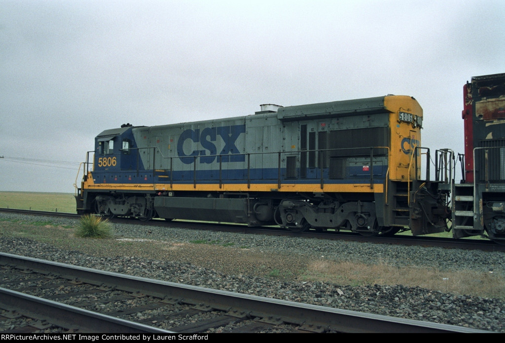 CSX 5806 W/B